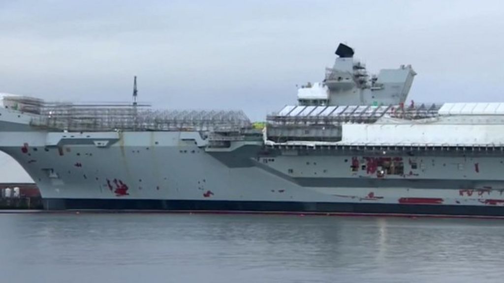 Tour The Royal Navy s Largest Ever Warship BBC News Tour The Royal Navy s Largest Ever Warship BBC News
