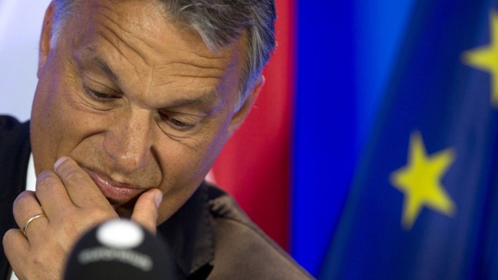 Hungary Pm Viktor Orban Antagonising Europe Since 2010 Bbc News