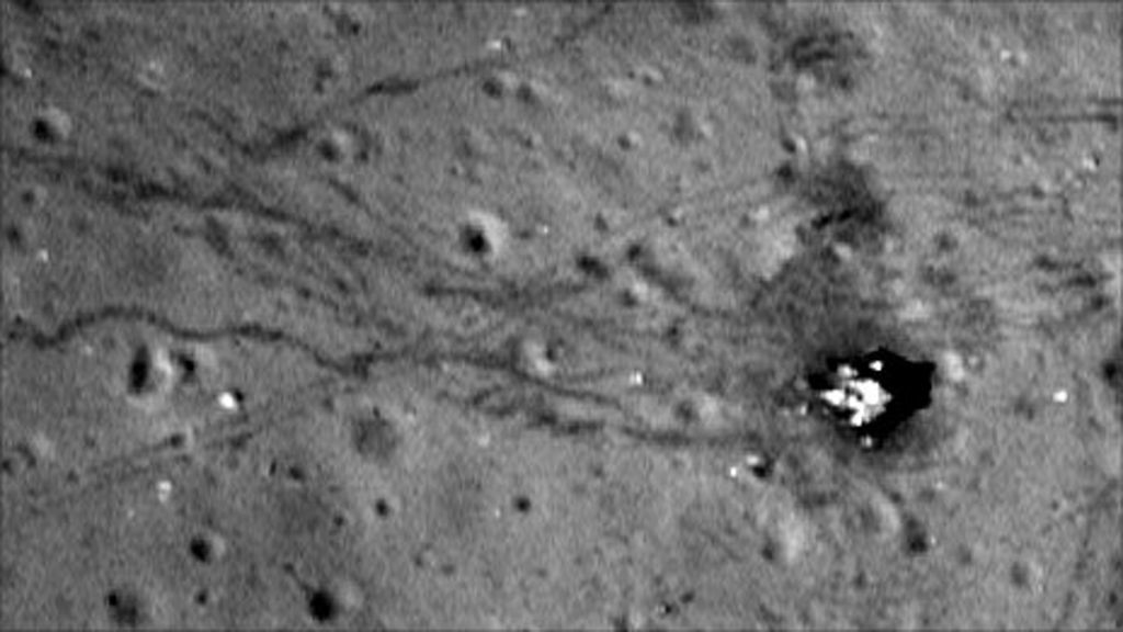 Probe Pictures Moon Landing Sites BBC News probe-pictures-moon-landing-sites-bbc-news
