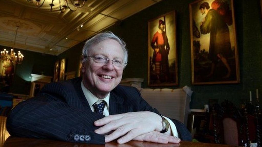 Honour for Bishop Auckland millionaire Jonathan Ruffer - BBC News