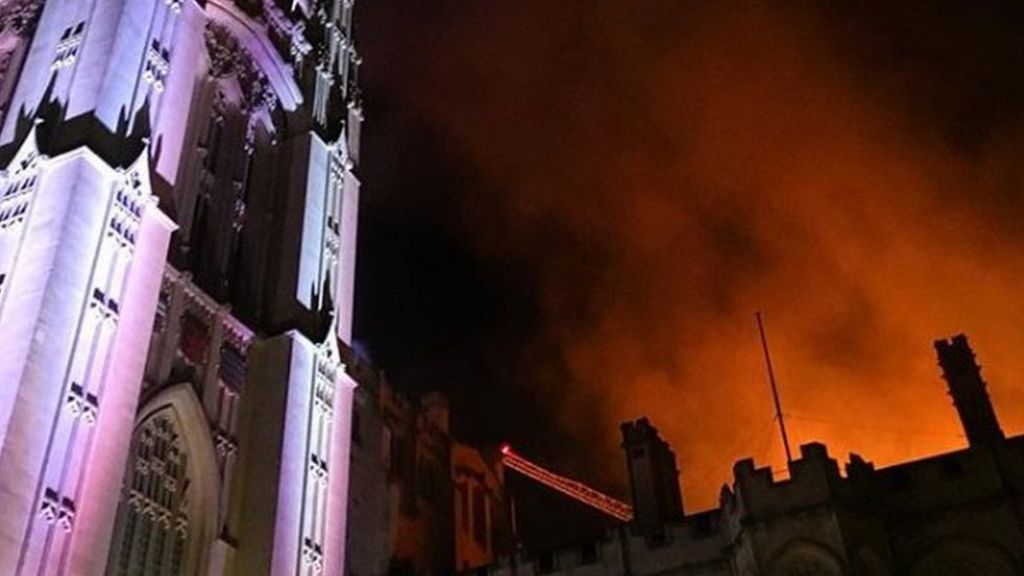Fire crews tackle university campus blaze – World is Crazy
