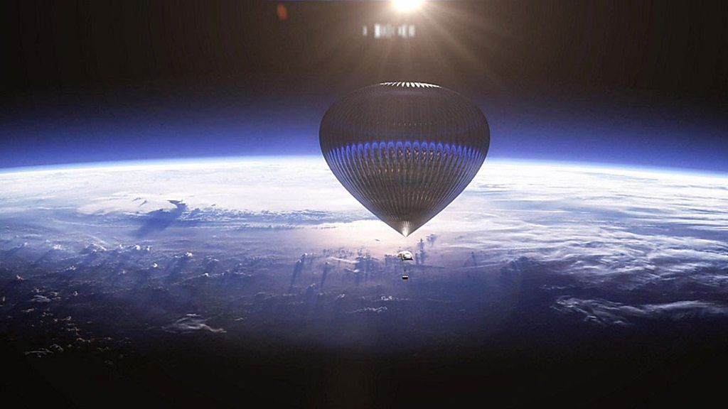 How tourists will be taken into the stratosphere - BBC News