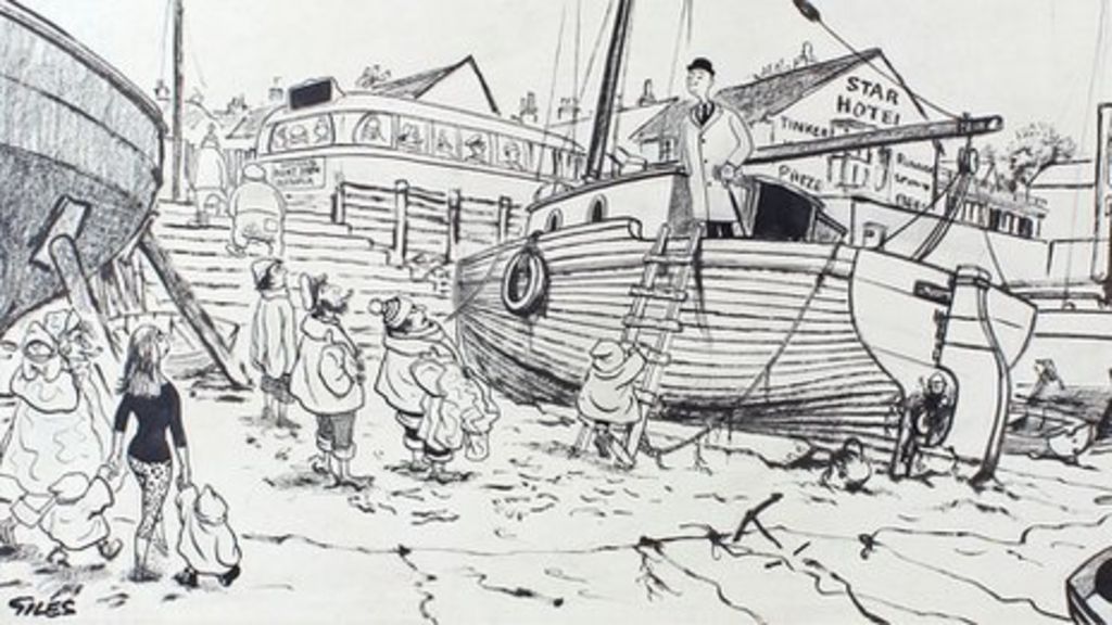 Rare Giles drawings up for auction - BBC News