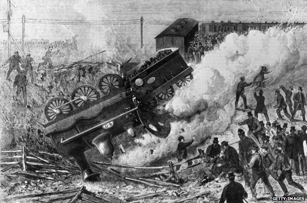 Victorian Strangeness: The man who hoped to die in a railway crash ...