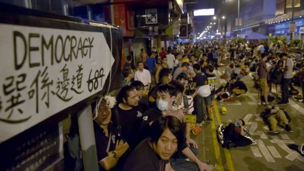 Hong Kong Protests In 60 Seconds Bbc News