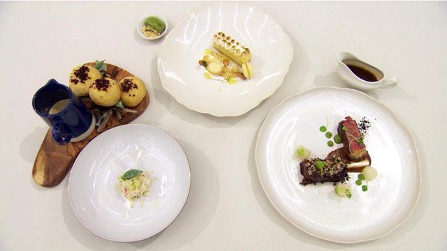 Masterchef winner Jamie Scott's 'incredible' winning dish - BBC News